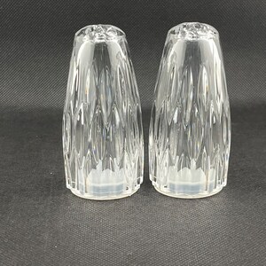 Princess House Salt & Pepper Shakers Royal Highlights Pattern Lead ...