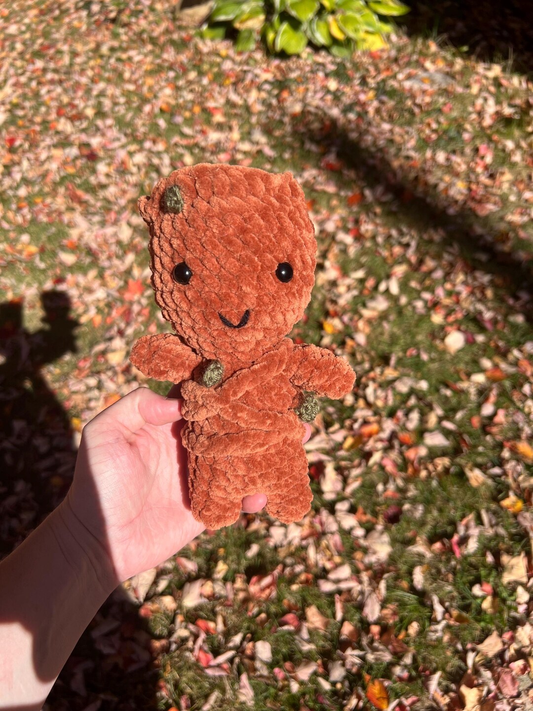 Handmade Crochet Amigurumi Baby Groot Plush/plushie, Gift, Stocking ...