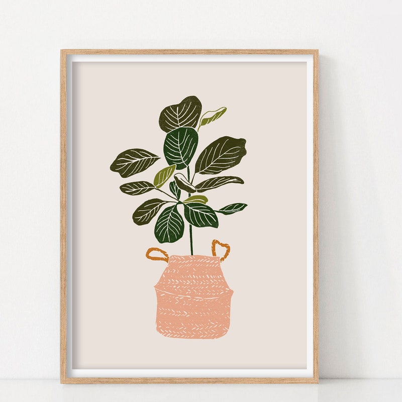 Fiddle Leaf Fig Tree - Etsy