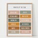 Months of the Year Educational Print, Boho Nursery Print, Printable ...