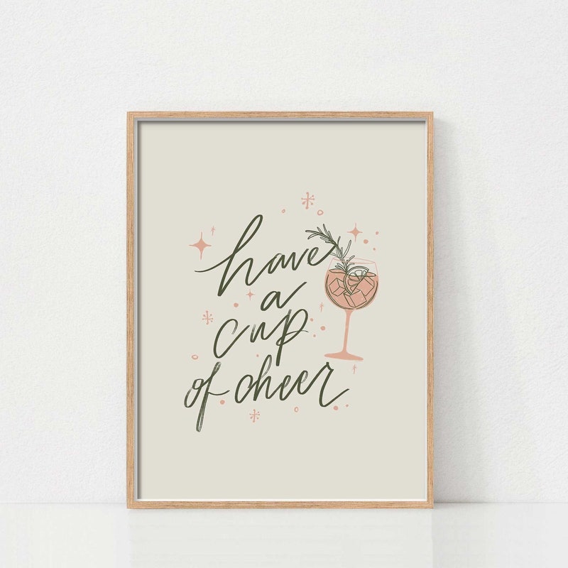 Bar Cart Sign - Etsy