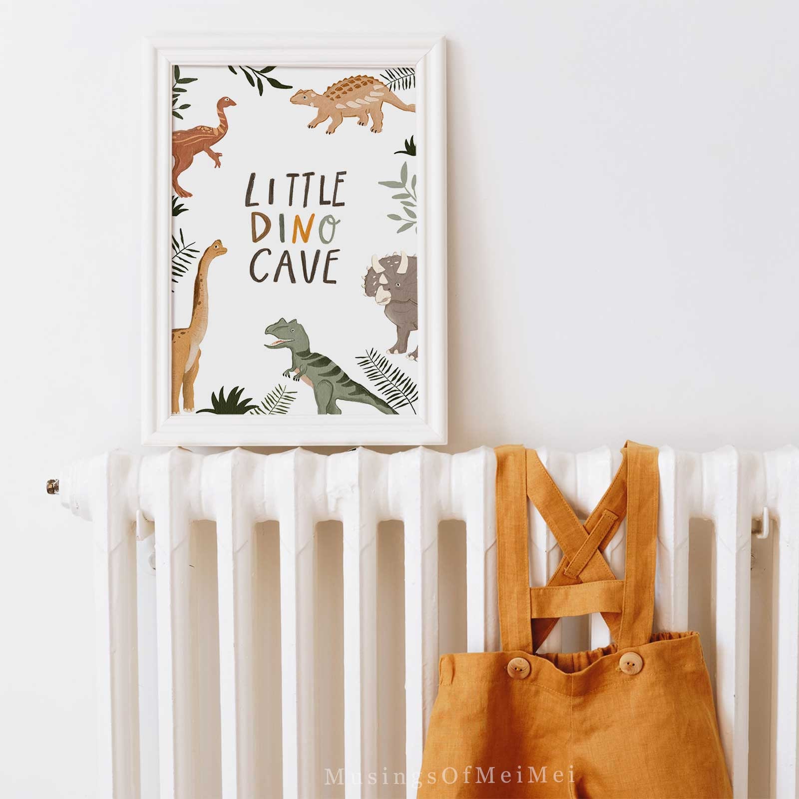 Kids Room Sign, Little Dino Cave, Printable Wall Art, Classroom Art ...