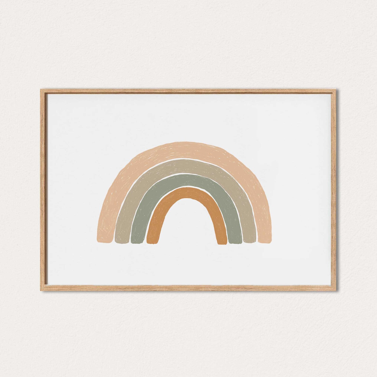 Nursery Art Set of 13 Prints, Rainbow Nursery Wall Art, Boho Nursery ...