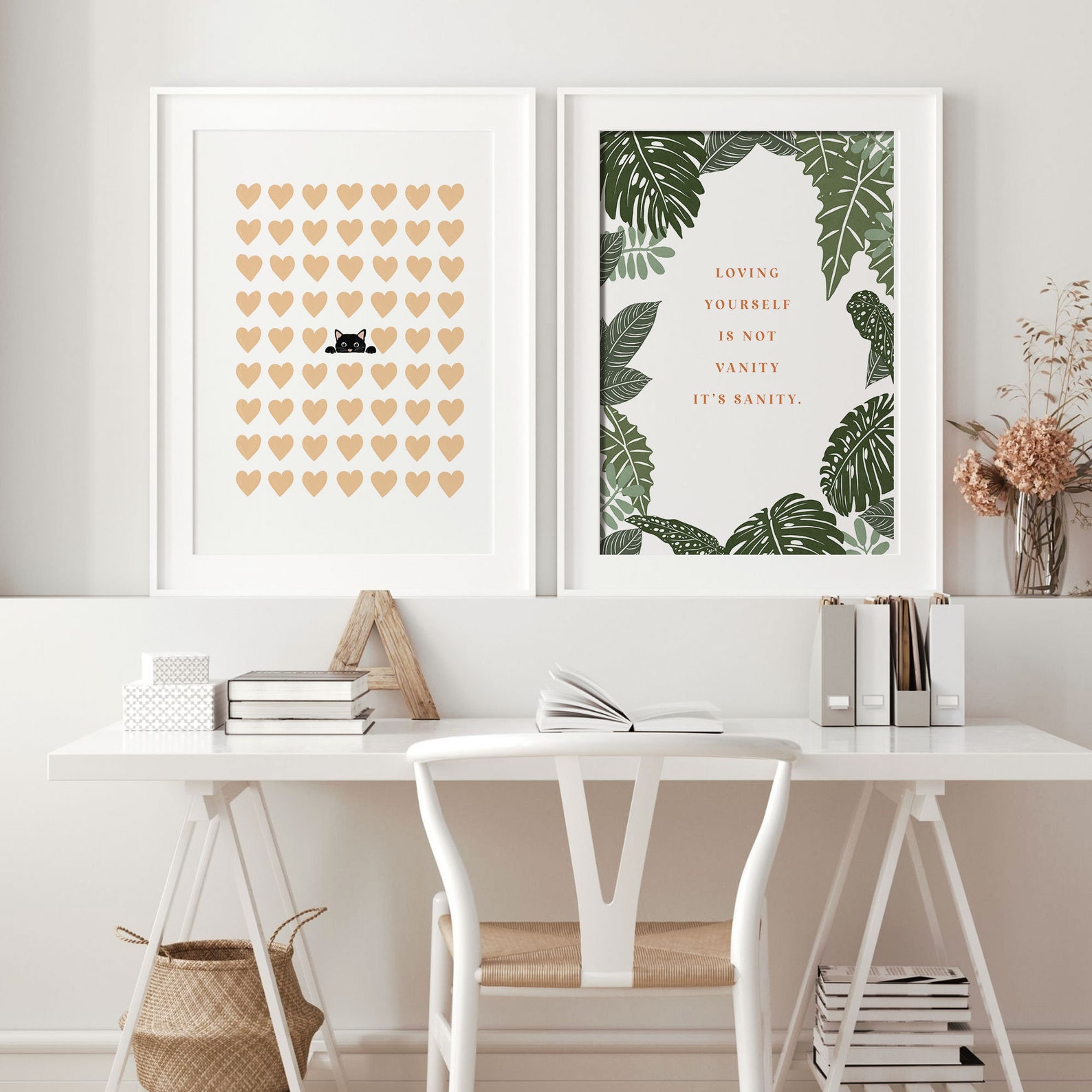 Valentines Day Gallery Wall Set of 11 Valentines Day - Etsy