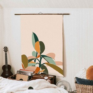 Botanical House Plant Art Print for Wall Decoration, Printable ...