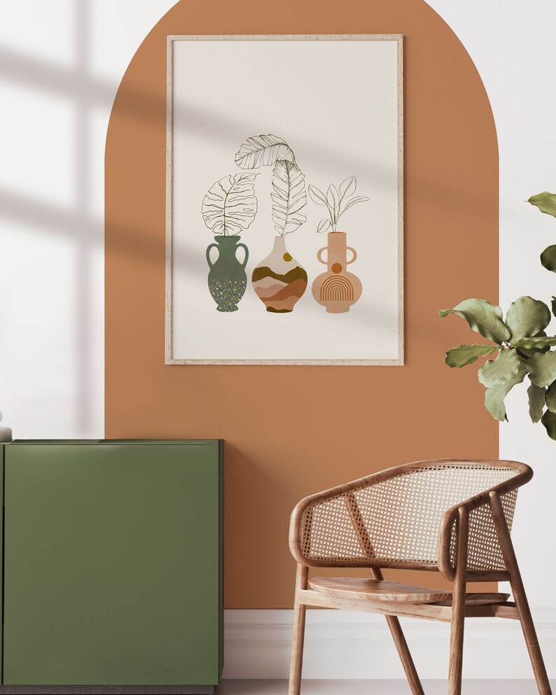 Botanical Prints Plant Poster Print Boho Print Printable - Etsy