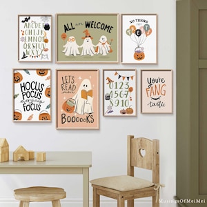 Halloween Read More Books Print, Fun Halloween Decor for Kids ...