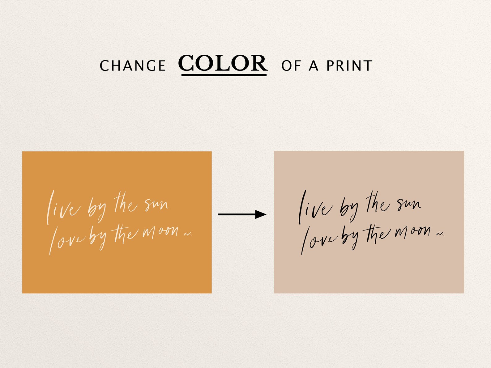 Custom Color Print Change, Personalized Art, Custom Printable Art, Gift ...