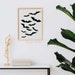 Halloween Bat Wall Art, Printable Wall Art, Neutral Halloween Decor ...
