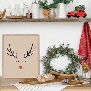 Christmas Set of 7 Prints, Gallery Wall Art, Christmas Printable Art ...