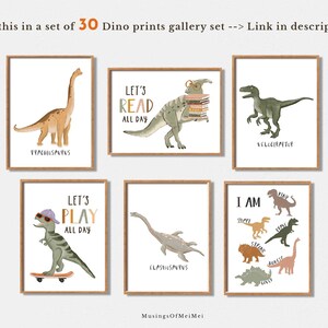 Kids Positive Affirmations Print, Dinosaur Wall Art, PRINTABLE WALL ART ...
