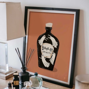 Halloween Gallery Wall Art, Set of 13, Boho Halloween, Retro Halloween ...