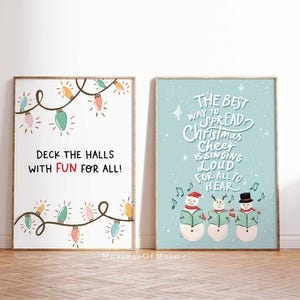 Christmas Classroom Decor Set, Bulletin Board Kit, Kids Playroom Decor ...