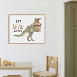 Dinosaur Educational Posters, Set of 30 Prints, Kids Classroom Posters ...