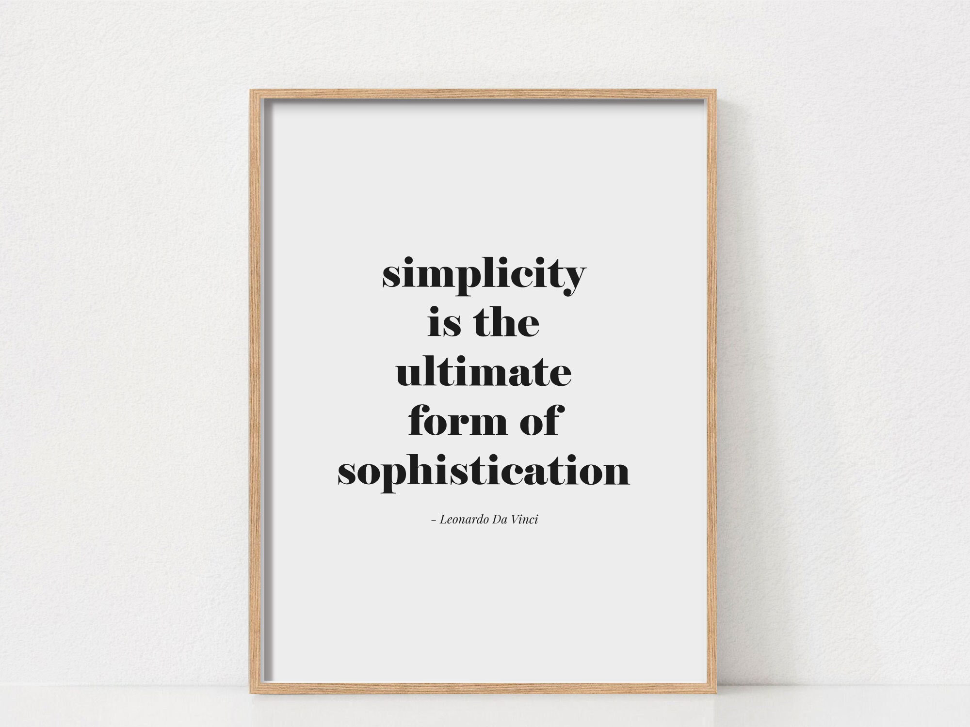 Simplicity Quotes For Boys