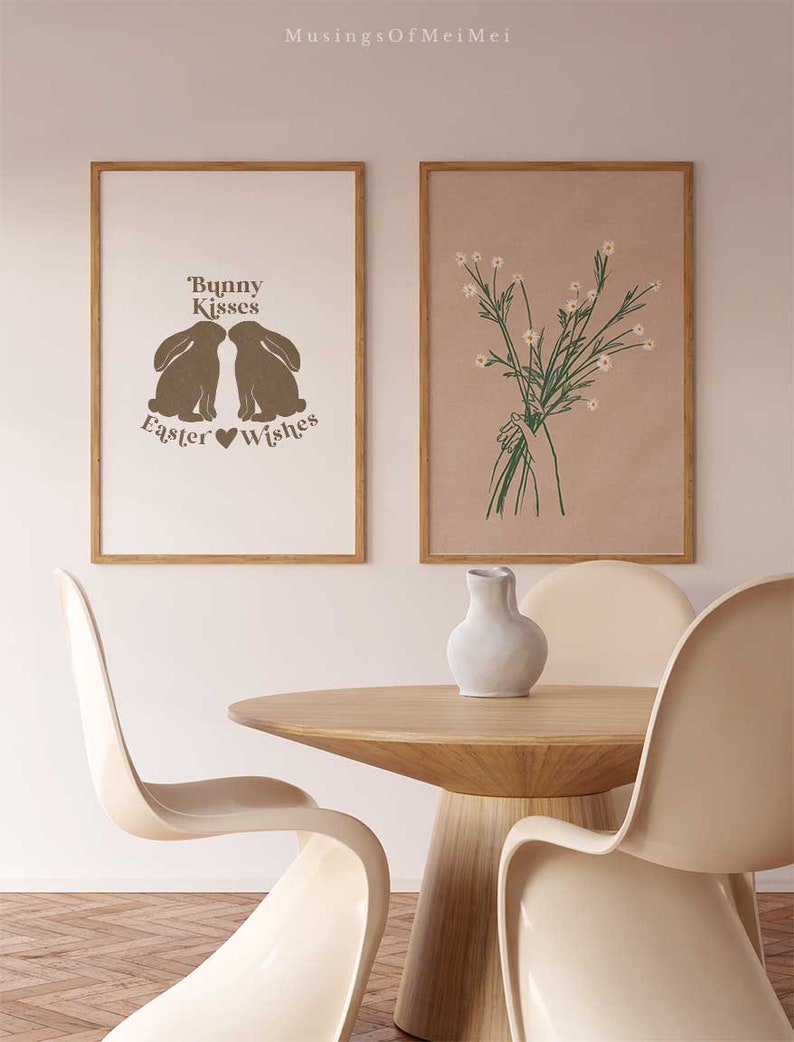 Easter Gallery Wall Art Set of 16 Printable Wall Art Spring - Etsy