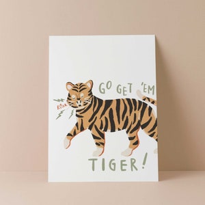 Tiger Nursery Art Print, Inspirational Nursery Art Poster, Printable ...