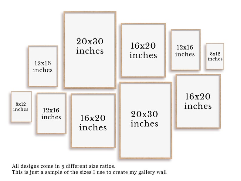 Aesthetic Gallery Wall Art Set of 10 Prints Printable Wall | Etsy