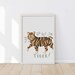 Tiger Nursery Art Print, Inspirational Nursery Art Poster, Printable ...