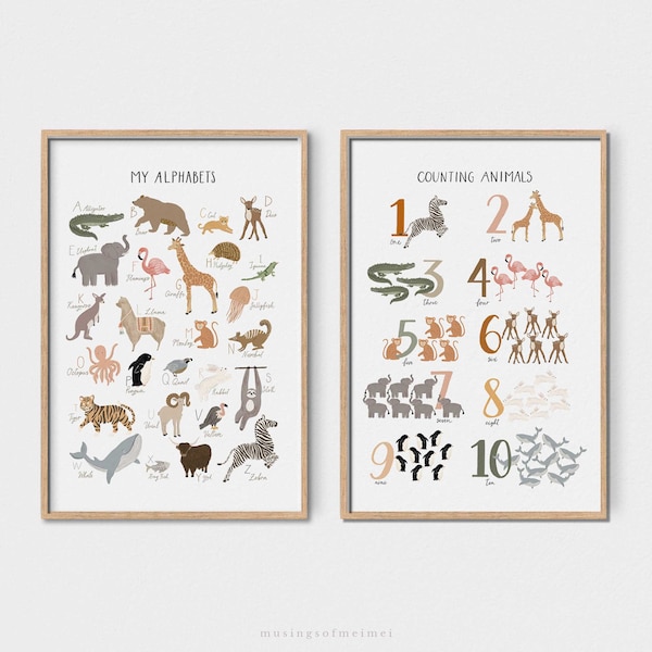 Alphabet Art - Etsy