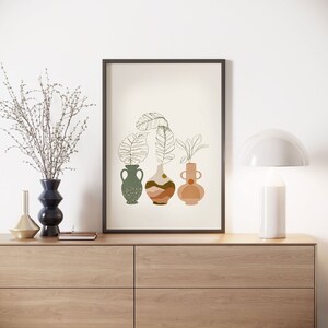 Botanical Prints, Plant Poster Print, Boho Print, Printable Wall Art ...