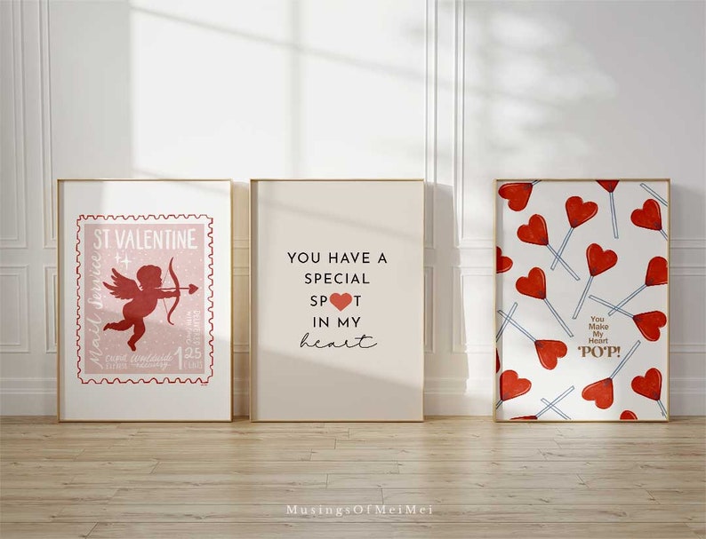 Valentines Day Gallery Wall Mega Bundle Valentines Day Decor - Etsy