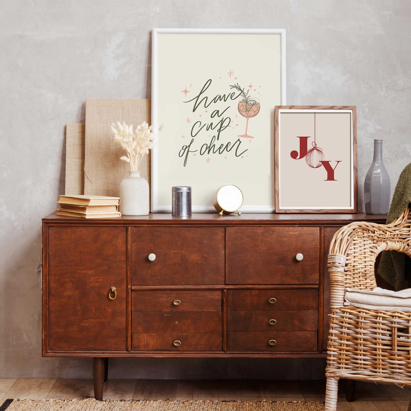 Holiday Sign Bar Cart Sign Art Holiday Drinks Art Printable - Etsy