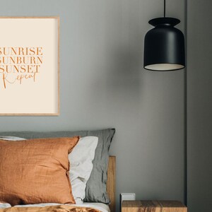 Boho Beach Quote Print, Coastal Wall Art Decor, Printable Wall Art ...