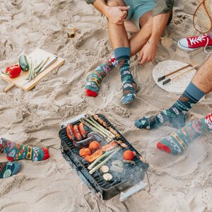 Barbecue Socks BBQ Socks Grill Socks Roast Socks Cooking Socks ...