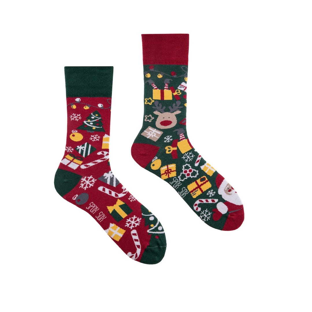 Xmas Socks Santa Claus Socks Christmas Tree Socks Reindeer Socks ...