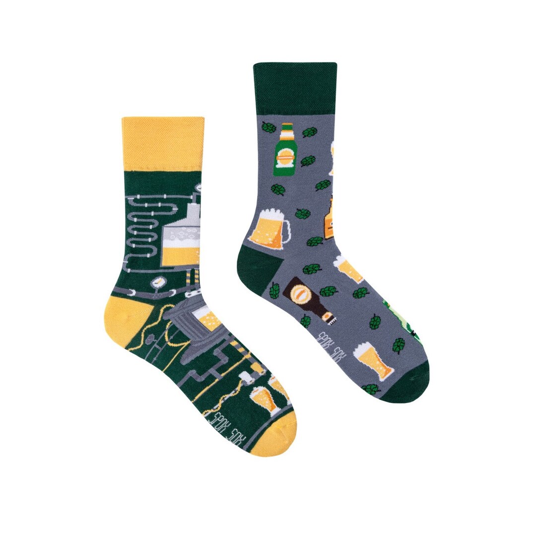 Beer Socks Ale Socks Pub Socks Bar Socks Craft Beer Socks Mismatched ...