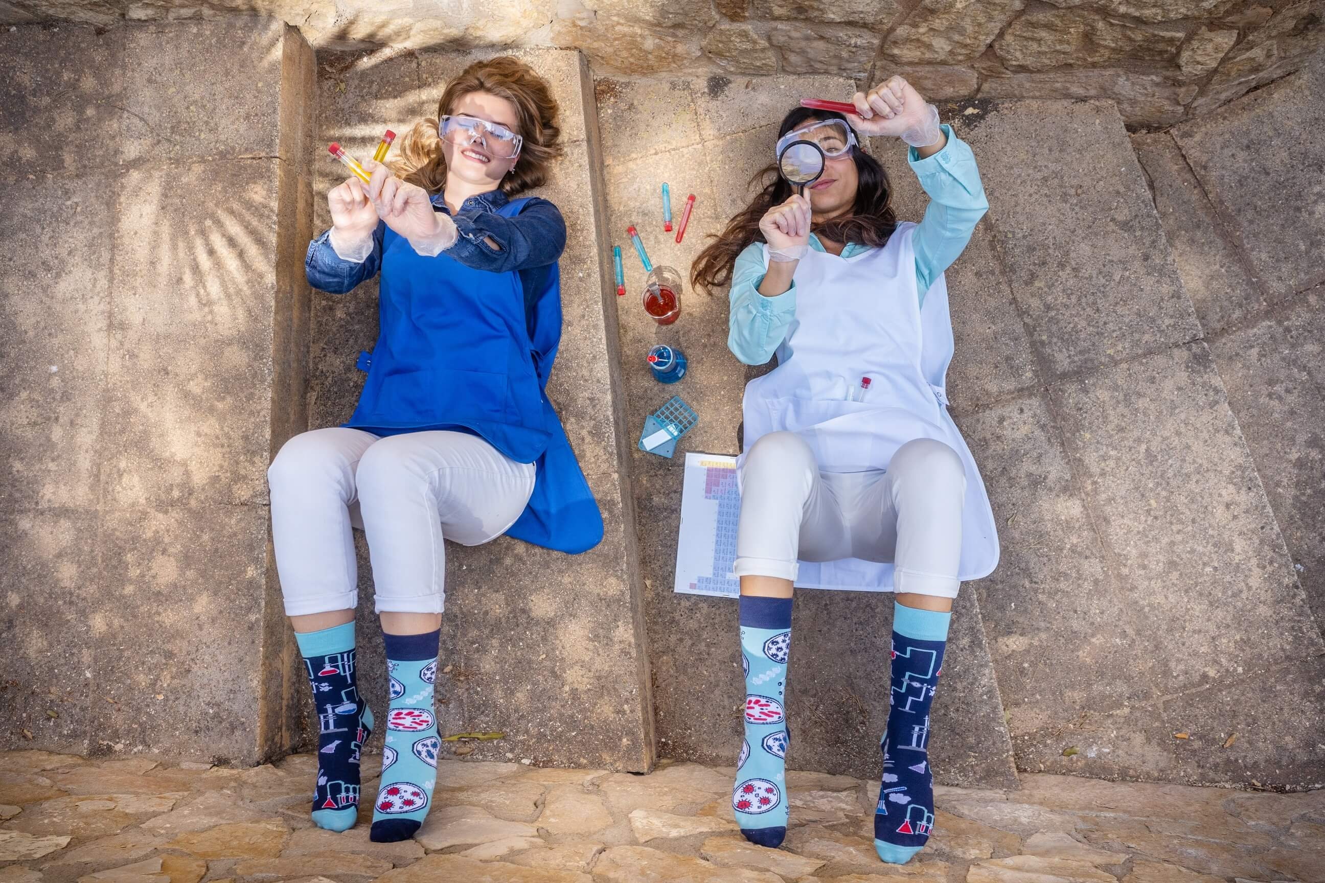 Lab Socks Laboratory Socks Medical Theme Socks Science - Etsy