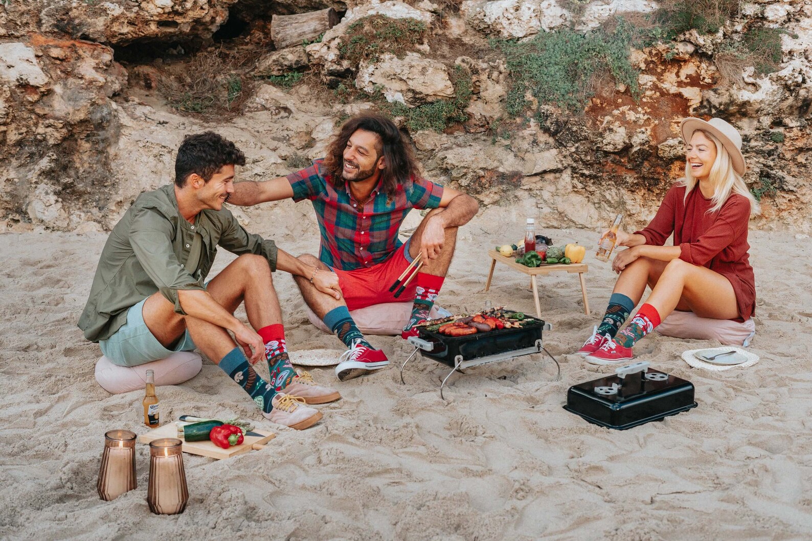 Barbecue Socks BBQ Socks Grill Socks Roast Socks - Etsy