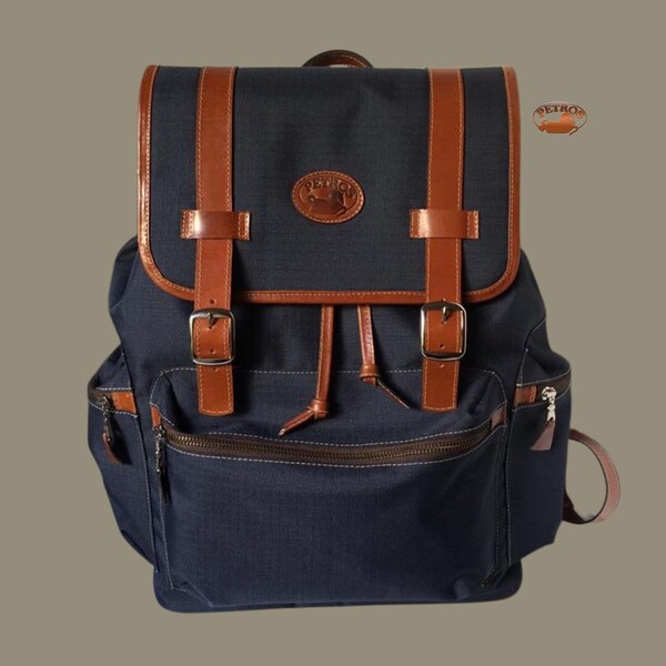 Canvas Backpack Men - Etsy