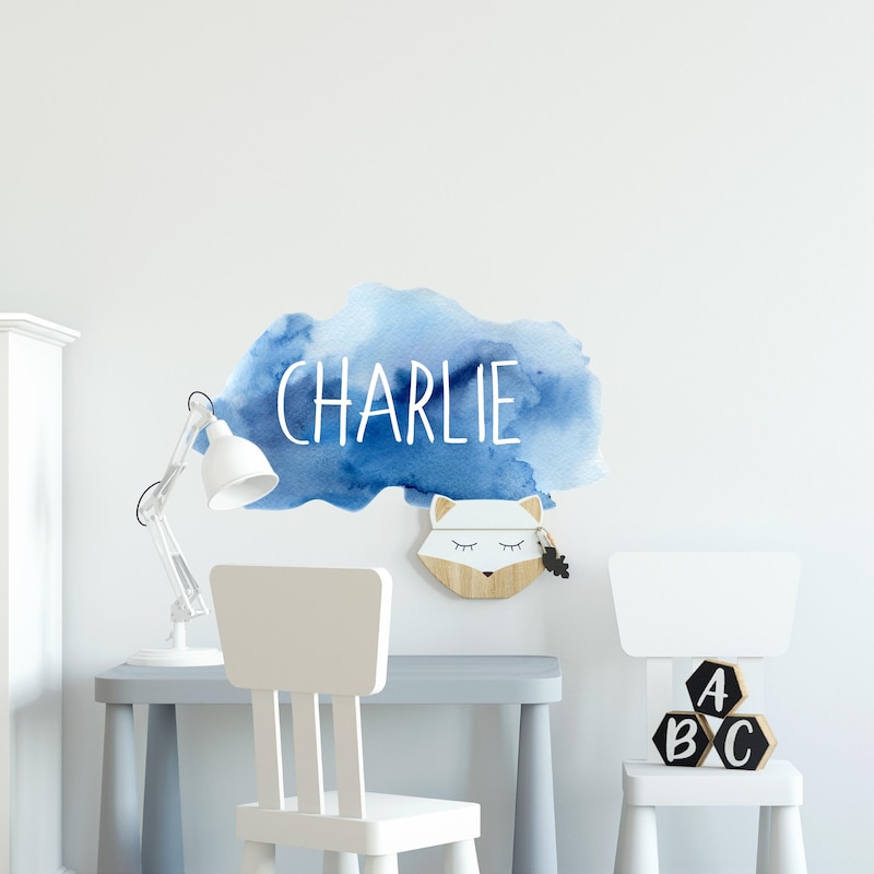 Name Wall Decal - Etsy
