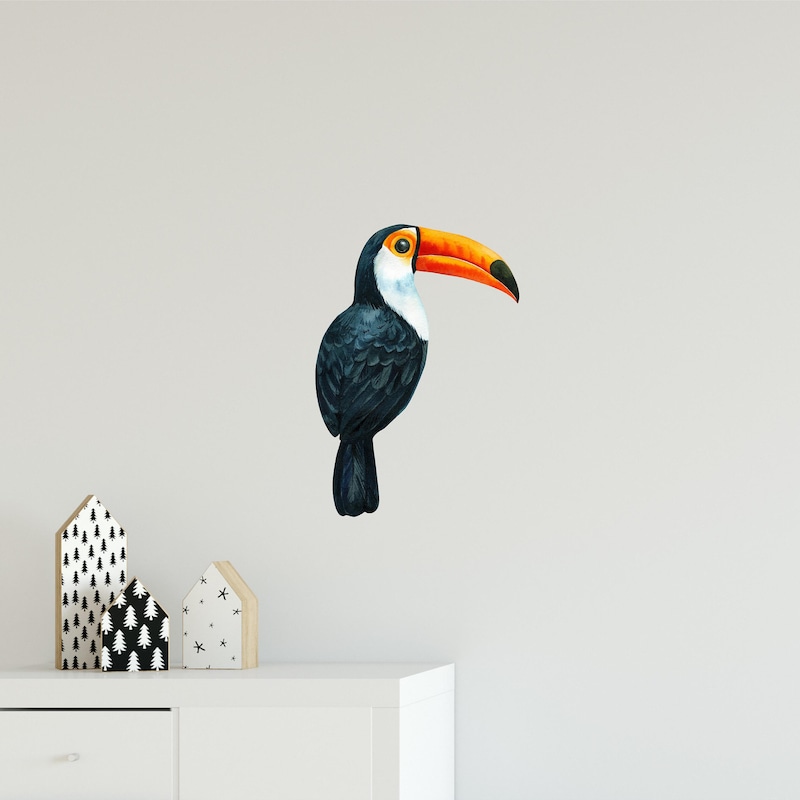 Toucan Fabric - Etsy