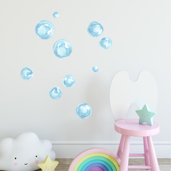 Bubbles Decal - Etsy