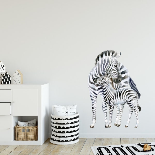 Zebra Decal - Etsy