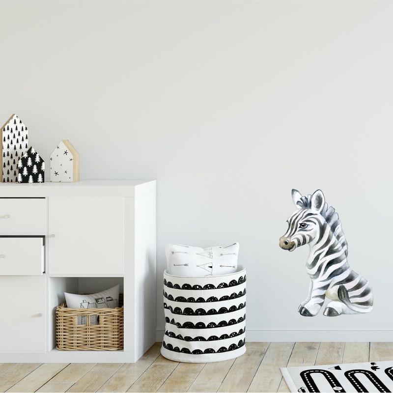 Zebra Decal - Etsy