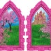 Fairy Tale Castle Cherry Blossom Trees Castle Window 3D Wall - Etsy