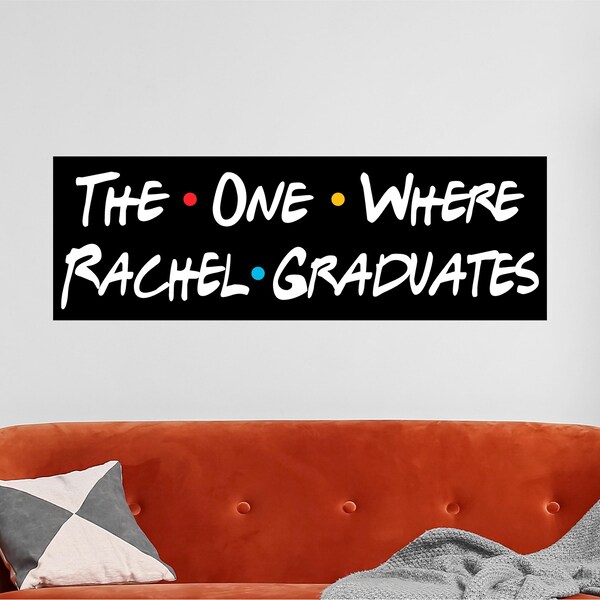 Friends Graduation Banner - Etsy
