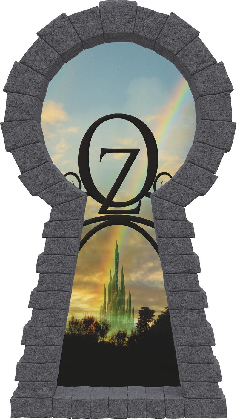 3D Stone Keyhole Wall Decal Land of OZ Castle Brick Window - Etsy