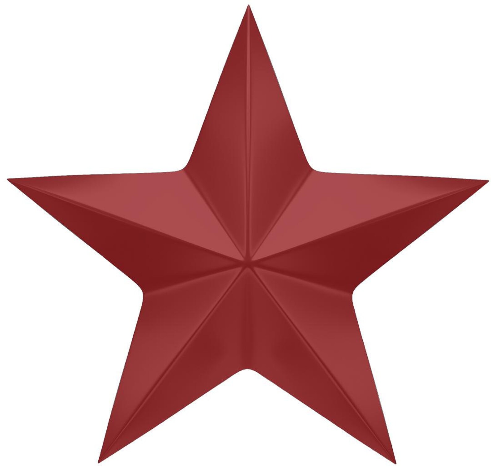 Maroon Barn Star Wall Decal Large Barn Star Barn Star Decor - Etsy