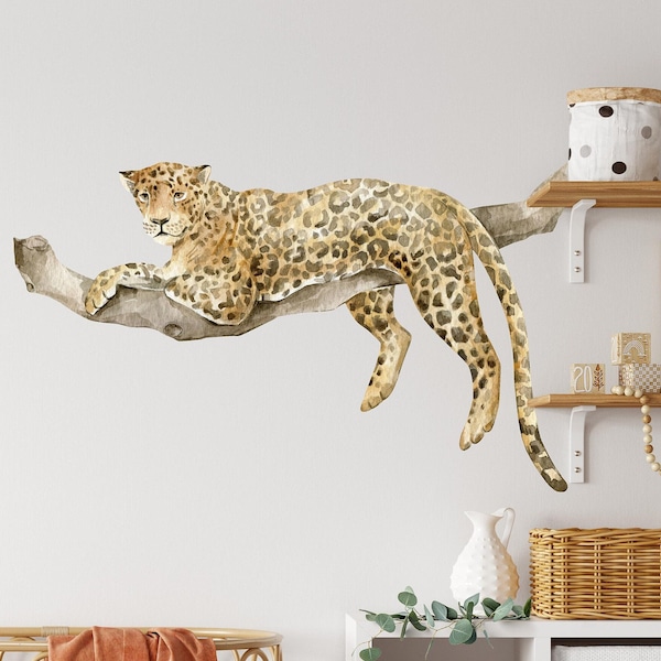 Leopard Wall Decal - Etsy