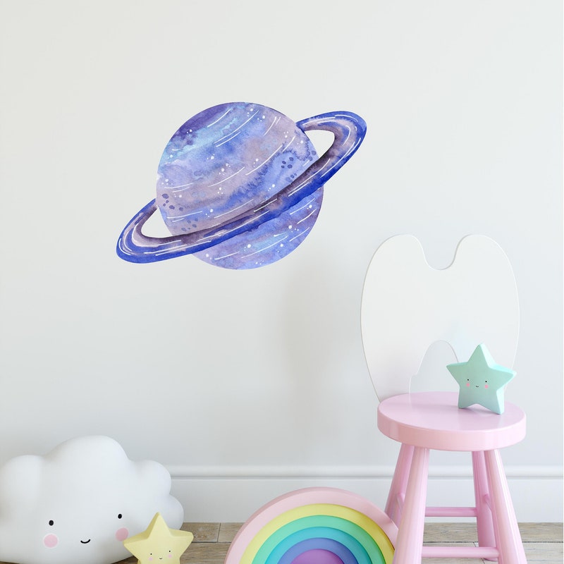 Planet Wall Stickers - Etsy