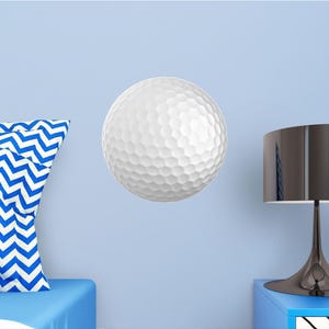 Golf Ball Wall Decal, Golf Wall Art, Golfer Stickers, Golf Player Decal ...