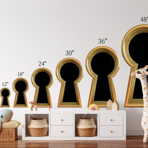 Wonderland 3d Keyhole Fabric Wall Decal - Mad Hatter's Tea Party - 3D ...