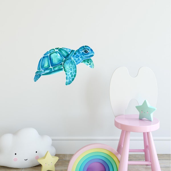 Sea Turtle Decal - Etsy