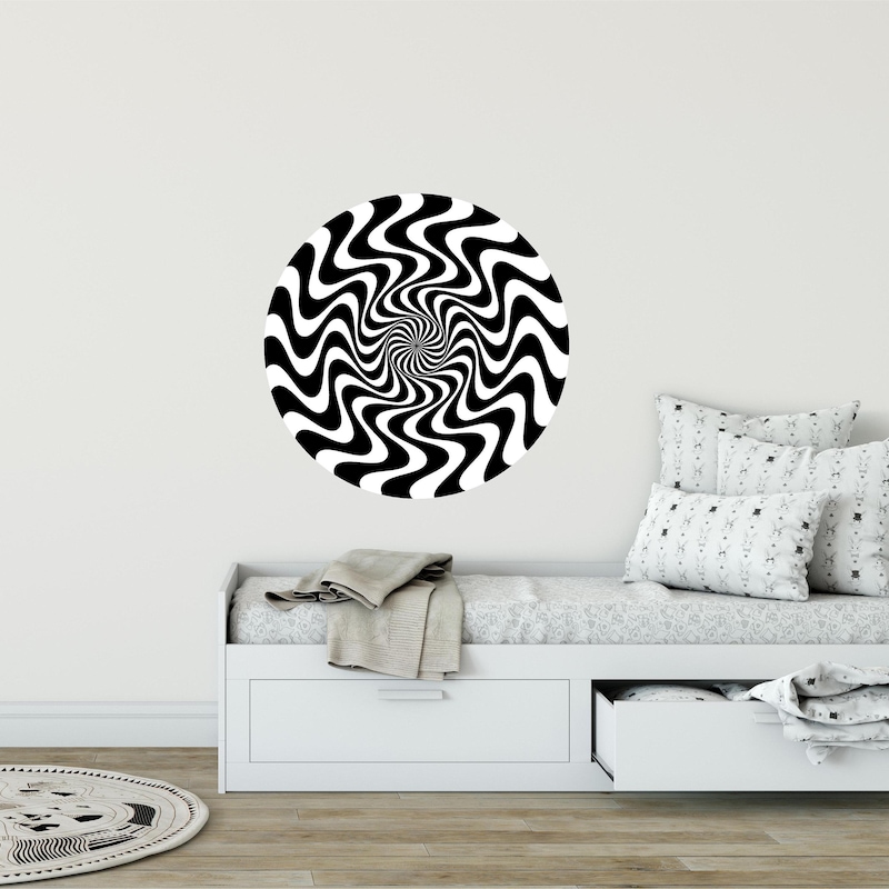 Swirl Vinyl Decal - Etsy
