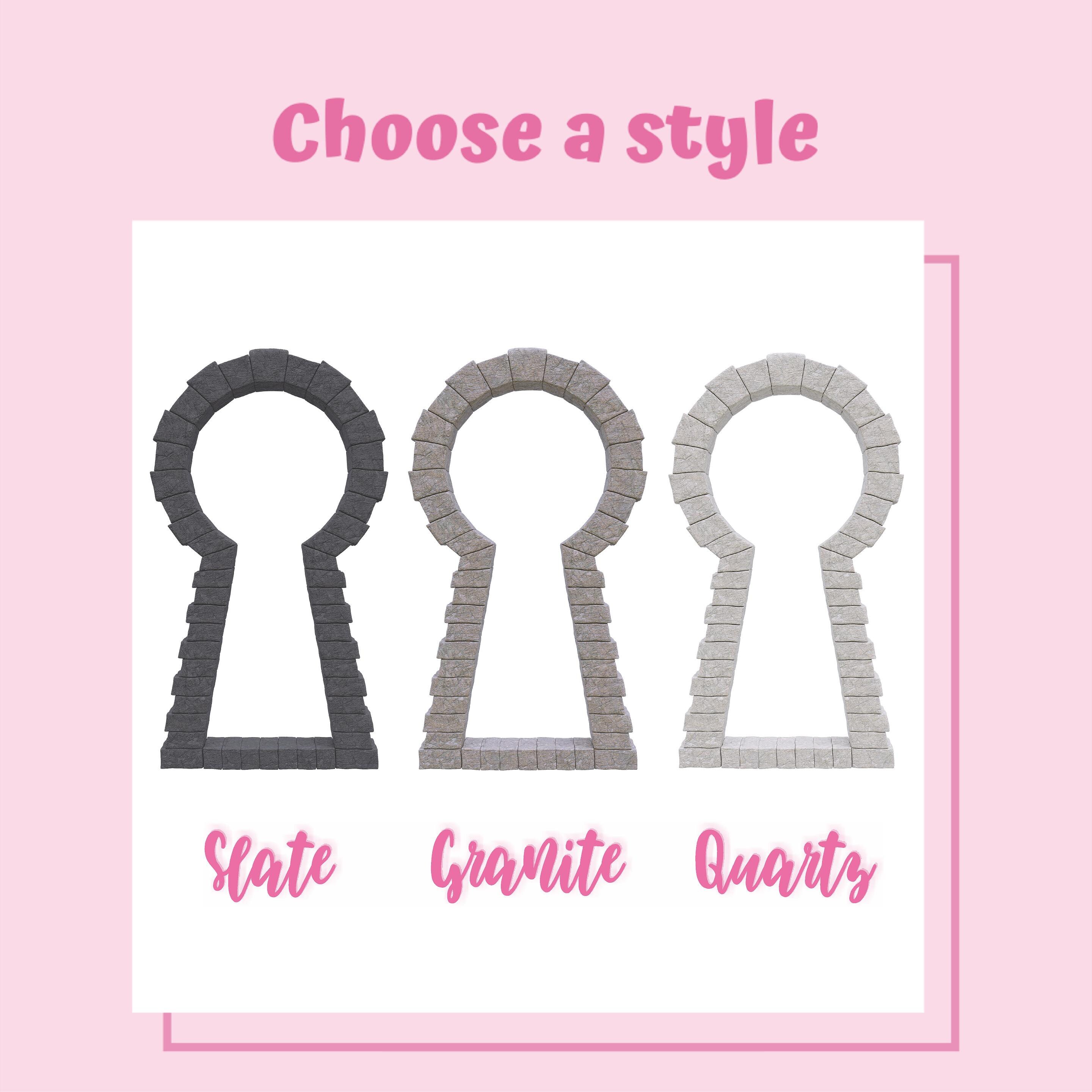 3D Stone Keyhole Wall Decal Jack and the Beanstalk Fairy Tale - Etsy